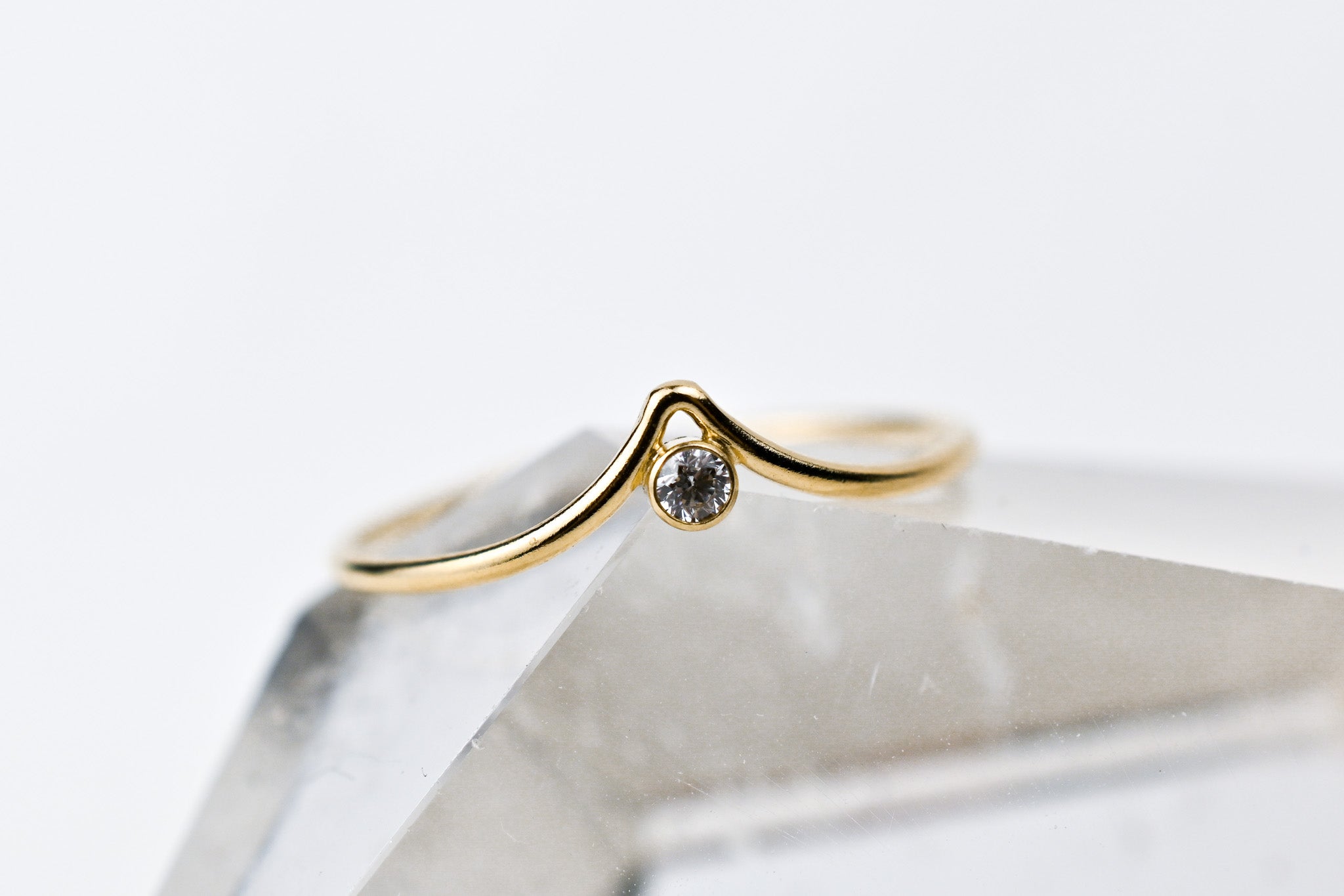 Tiara Gold Filled Stacking Ring | FLUX and STONE JEWELRY
